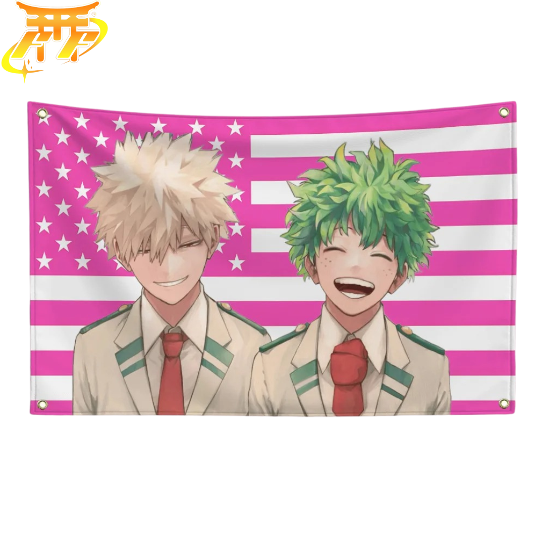 Bakugo & Midoriya Flag - MHA™ – Anime-Figures-Australia