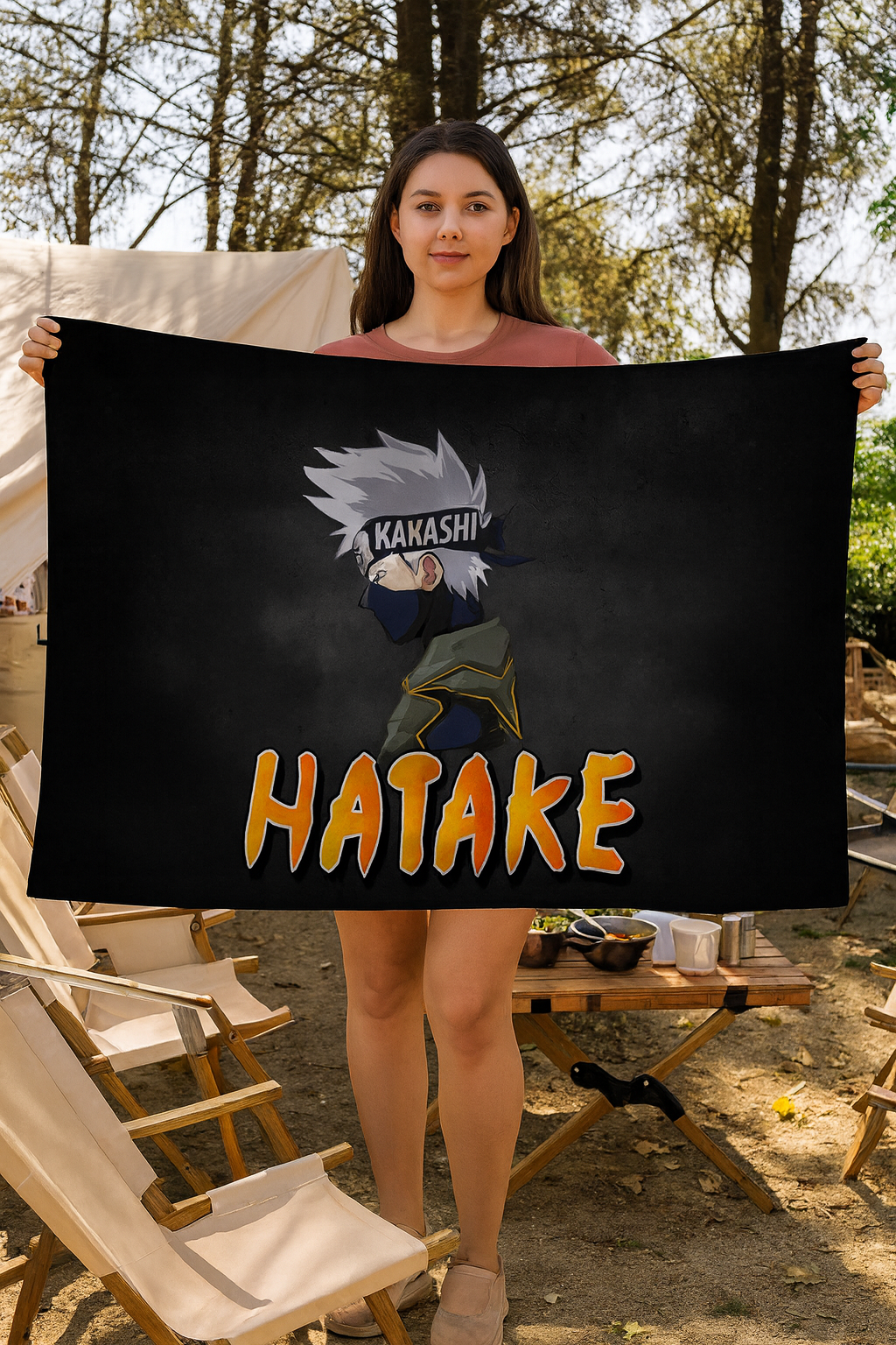 Kakashi Hatake Flag - Naruto™ – Anime-Figures-Australia